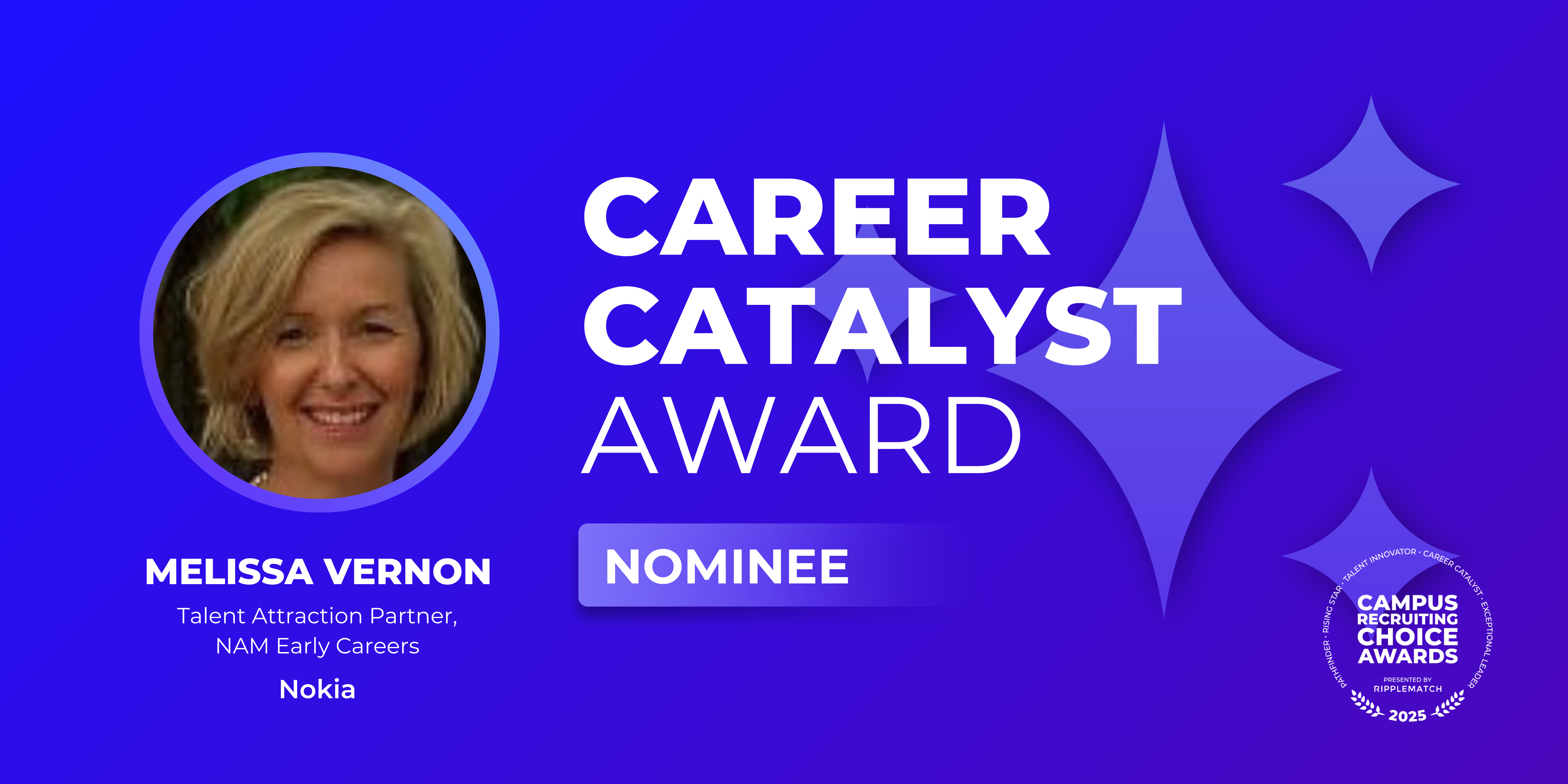 Melissa Vernon - Nominee for Career Catalyst Award - 2025 Campus ...